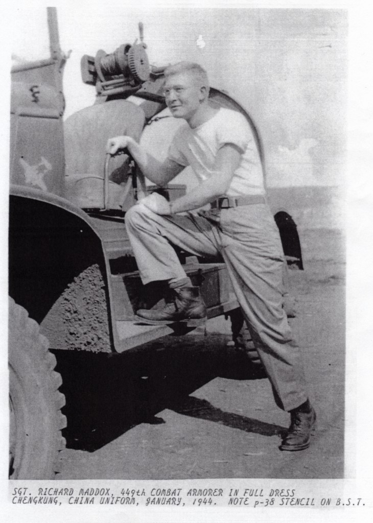 In Memory of Richard Maddox 5 January 1920 – 6 August 2012 – Daniel ...